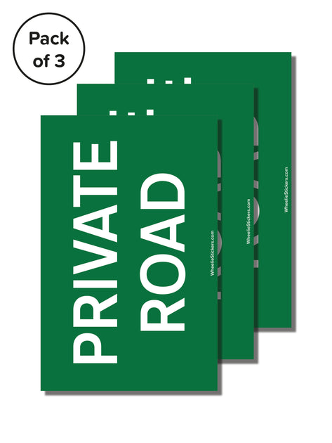 Road Safety Sign Stickers – Wheelie Stickers