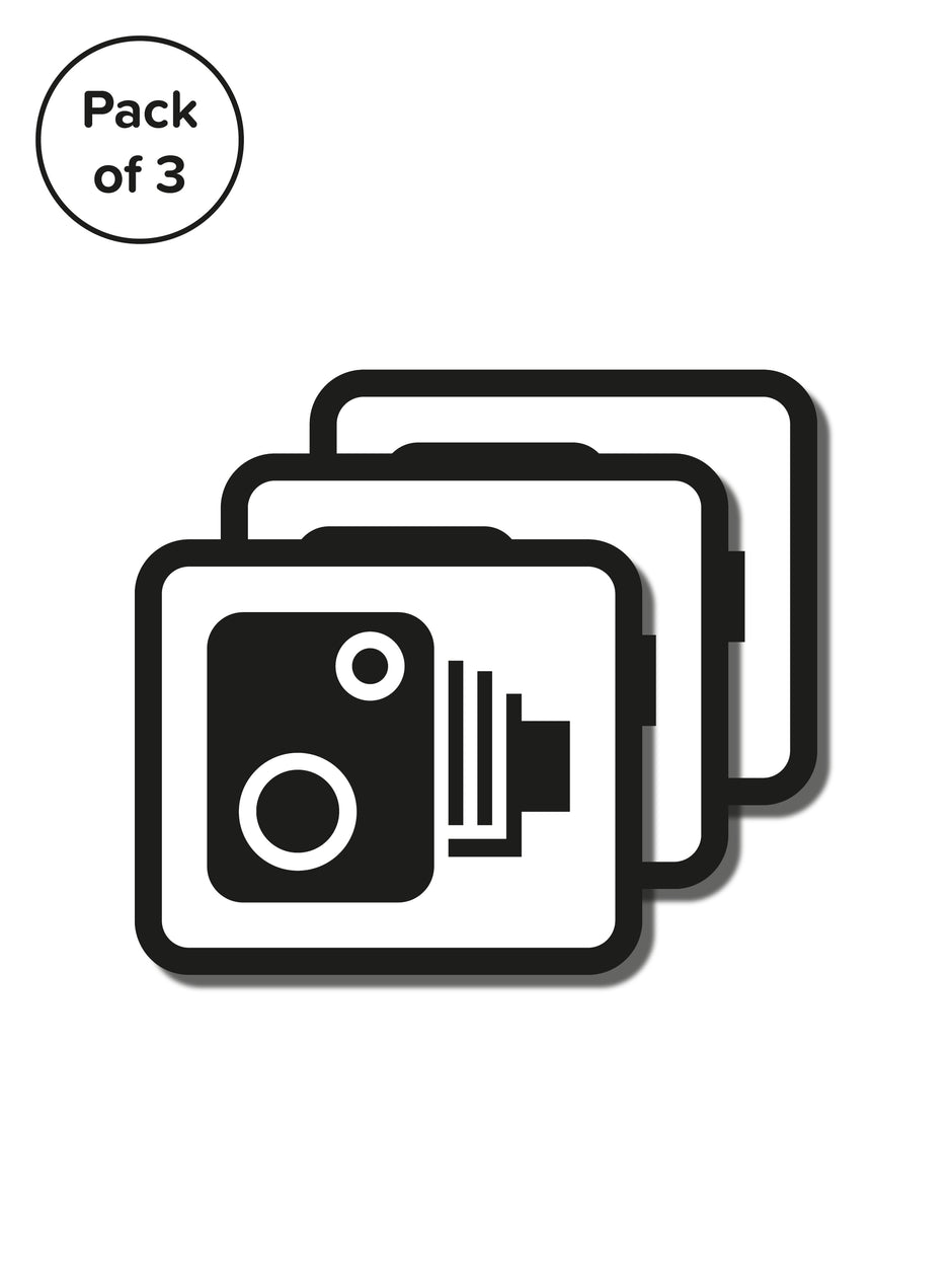 Road Safety Sign Stickers – Wheelie Stickers